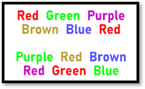 The Stroop Task – Psychology Labs and Hub